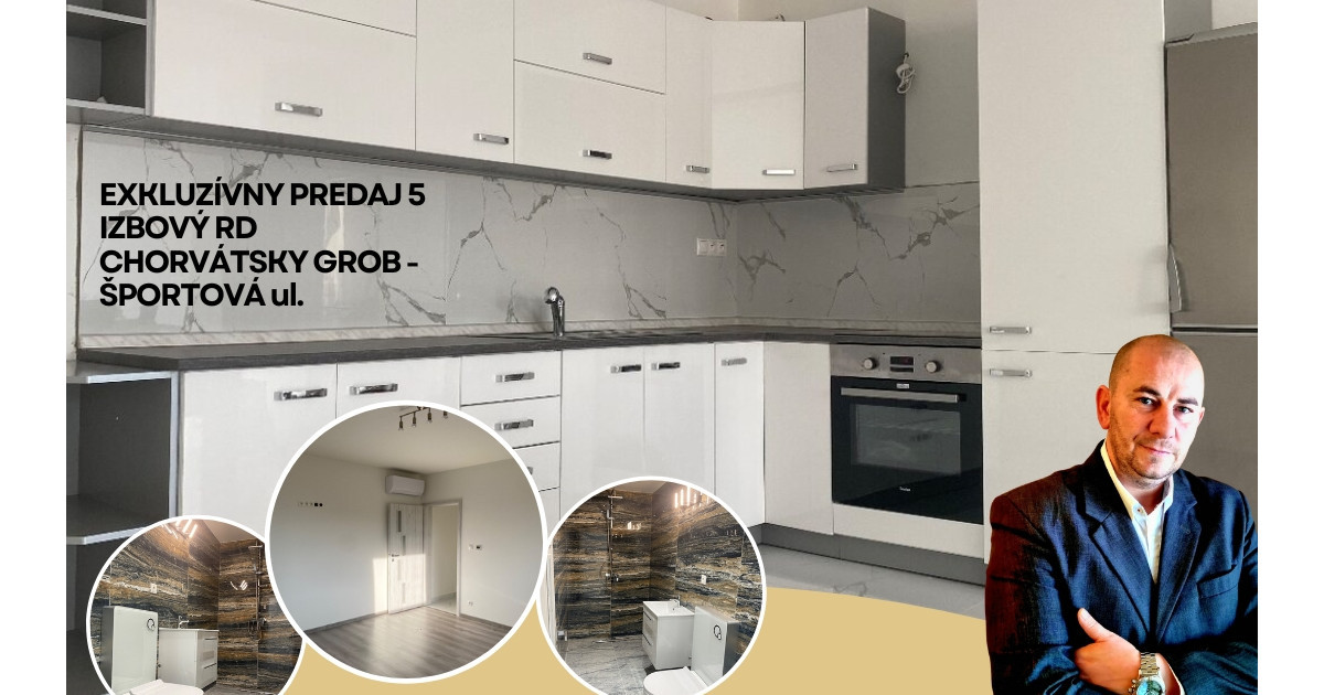 NA PREDAJ 5 IZBOVÝ RD CHORVÁTSKY GROB - ŠPORTOVÁ ul. | L&P reality