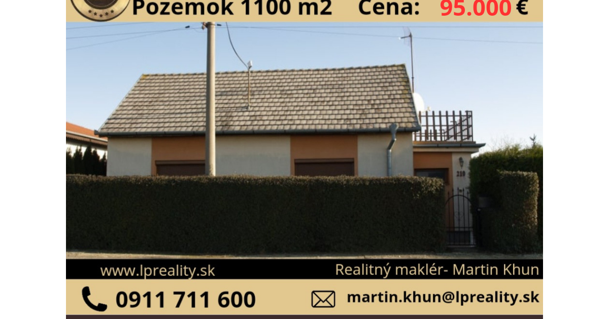 Na predaj 3 izbový dvojpodlažný rodinný dom Poľný Kesov | L&P reality