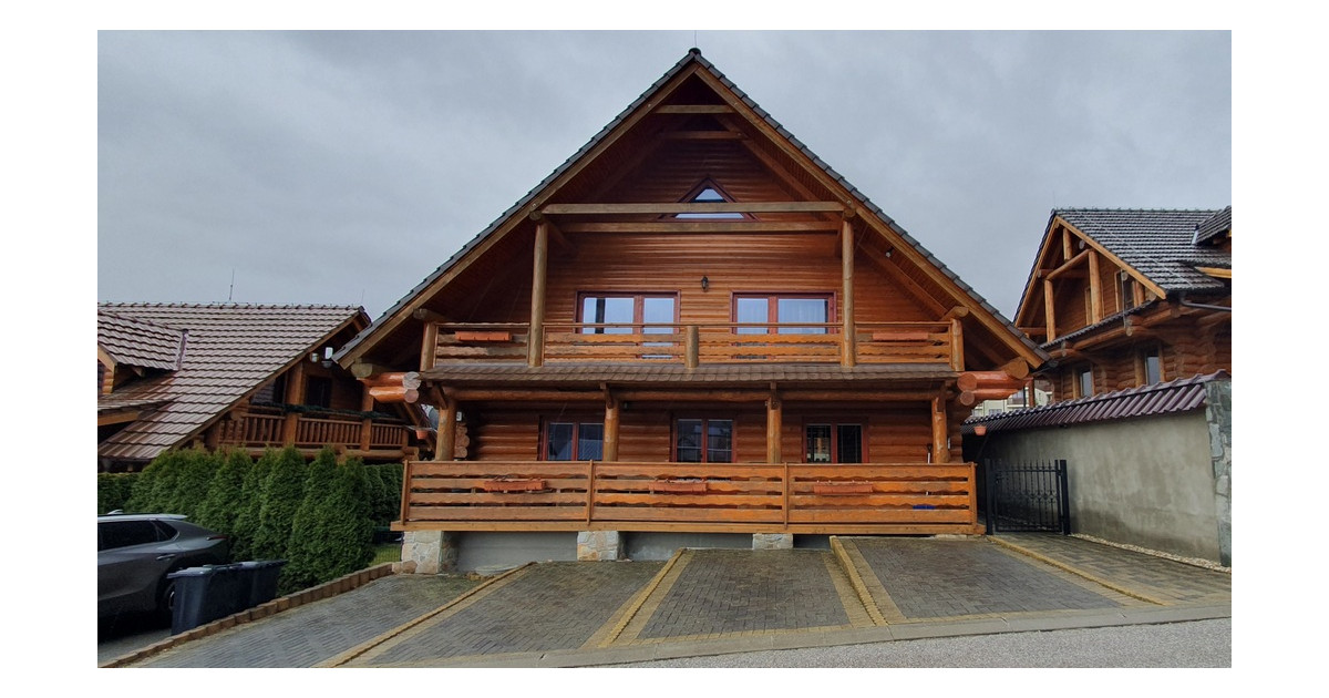 PREDAJ: veľký luxusný poschodový zrubový dom Vysoké Tatry | L&P reality