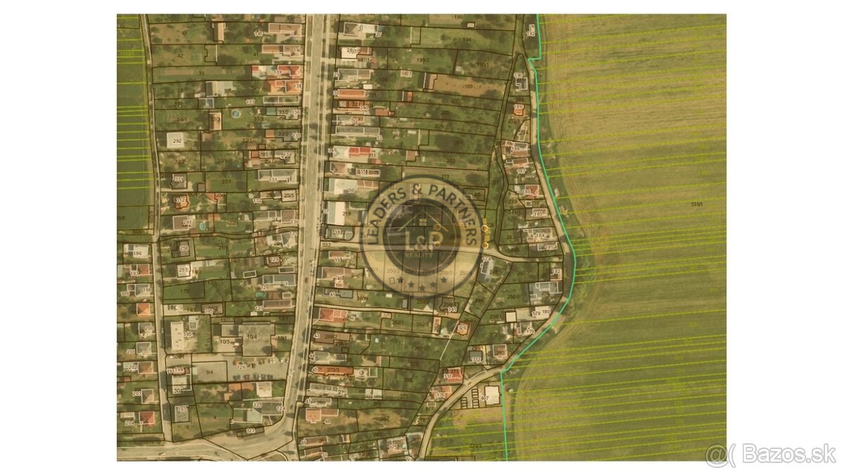 Stavebný pozemok, obec Bidovce, 600m2, IS pri pozemku | L&P reality